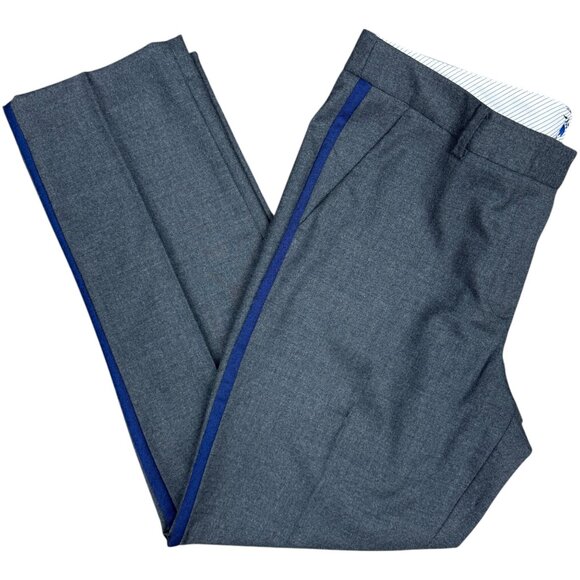Brooks Brothers Red Fleece Wool Side Stripe Jogger Pants